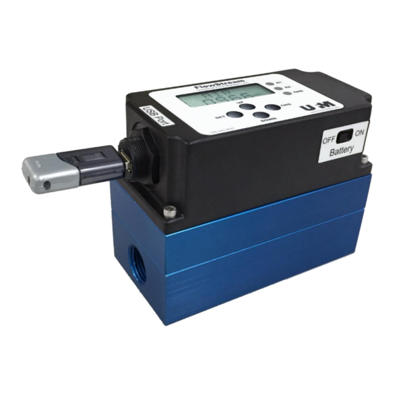 UNIVERSAL FLOW MONITORS FLOWSTREAM FD SERIES USER MANUAL Pdf Download ...