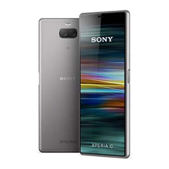SONY XPERIA SM13 USER MANUAL Pdf Download | ManualsLib