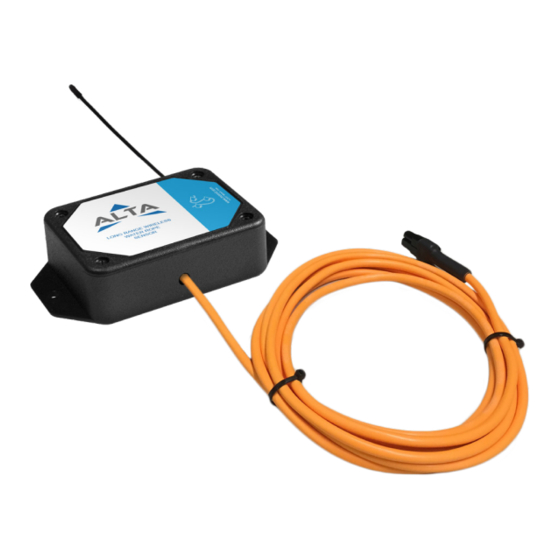 MONNIT ALTA WIRELESS WATER ROPE SENSOR USER MANUAL Pdf Download ...