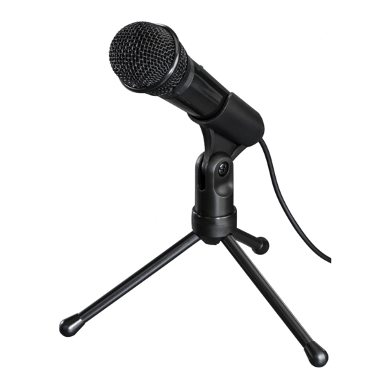 HAMA MIC-P35 ALLROUND OPERATING INSTRUCTIONS MANUAL Pdf Download ...