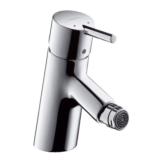HANS GROHE TALIS S 32220000 INSTRUCTIONS FOR USE/ASSEMBLY INSTRUCTIONS ...