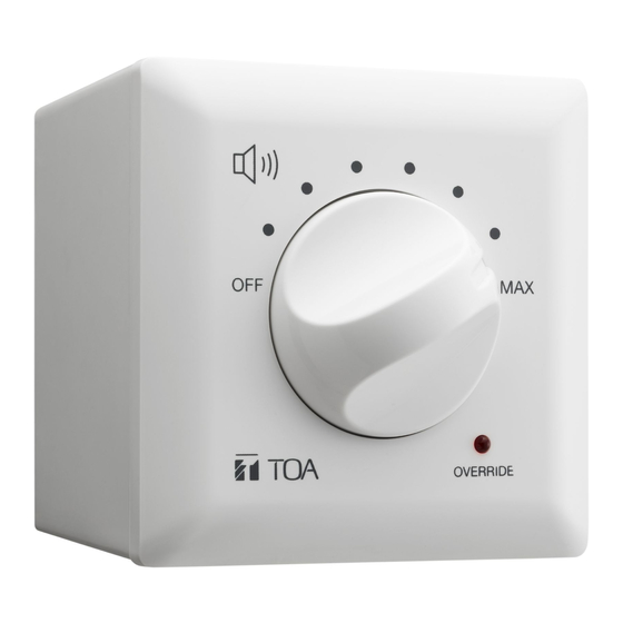 TOA AT-4000 SERIES INSTALLATION MANUAL Pdf Download | ManualsLib