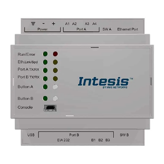 HMS INTESIS KNX HITACHI VRF USER MANUAL Pdf Download | ManualsLib