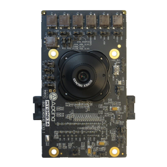 ON SEMICONDUCTOR MT9M034 USER MANUAL Pdf Download | ManualsLib