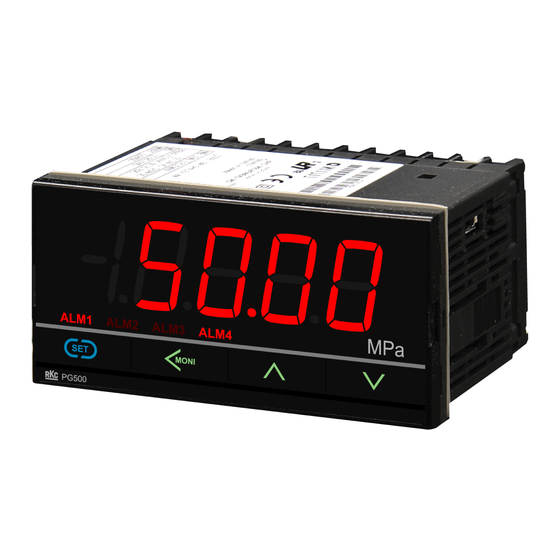 RKC INSTRUMENT PG500 COMMUNICATION INSTRUCTION MANUAL Pdf Download ...