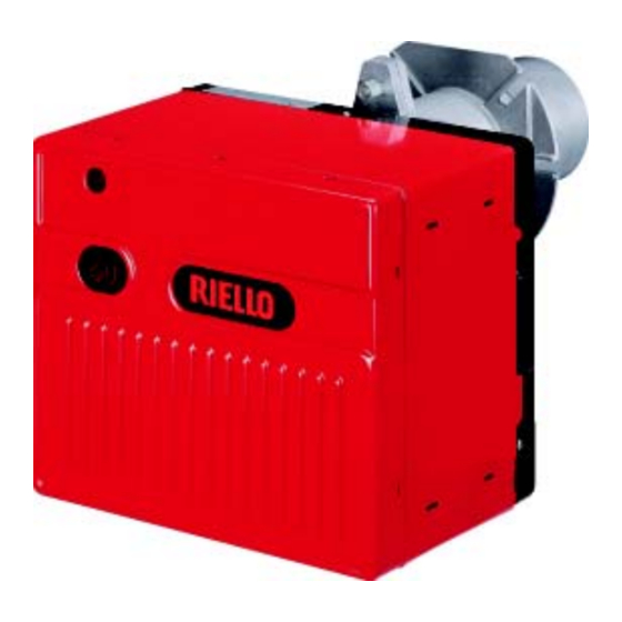 RIELLO 40 GS5 INSTALLATION, USE AND MAINTENANCE INSTRUCTIONS Pdf ...