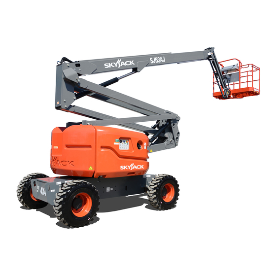 SKYJACK SJ63AJ OPERATING MANUAL Pdf Download | ManualsLib
