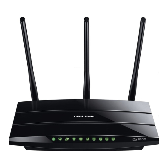 TP-LINK ARCHER VR400 USER MANUAL Pdf Download | ManualsLib