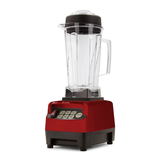 BIOCHEF HIGH PERFORMANCE USER MANUAL AND RECIPES Pdf Download | ManualsLib