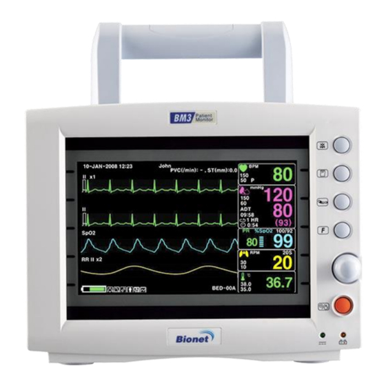BIONET BM3 USER MANUAL Pdf Download | ManualsLib