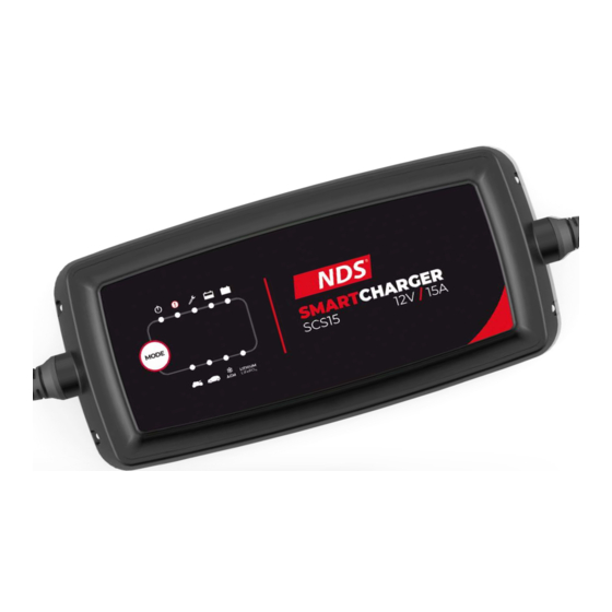 NDS SMARTCHARGER SCS15 USER MANUAL Pdf Download | ManualsLib