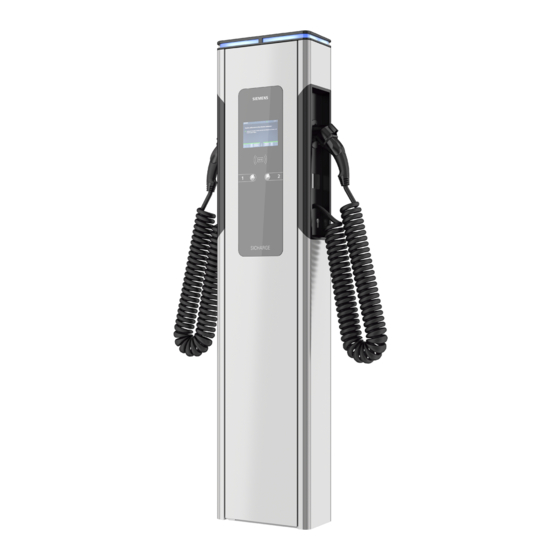 SIEMENS SICHARGE CC AC22 ERK OPERATING INSTRUCTIONS MANUAL Pdf Download | ManualsLib