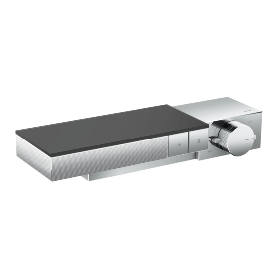 AXOR EDGE 46240001 INSTALLATION/USER INSTRUCTIONS/WARRANTY Pdf Download ...
