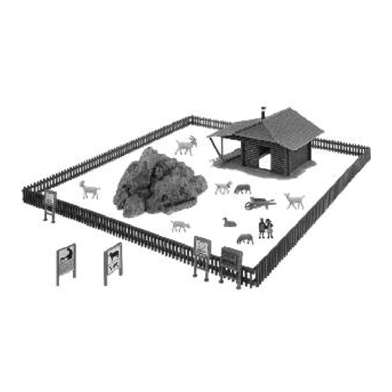 FALLER GOATS AND SHEEP PATTING ZOO INSTRUCTIONS Pdf Download | ManualsLib