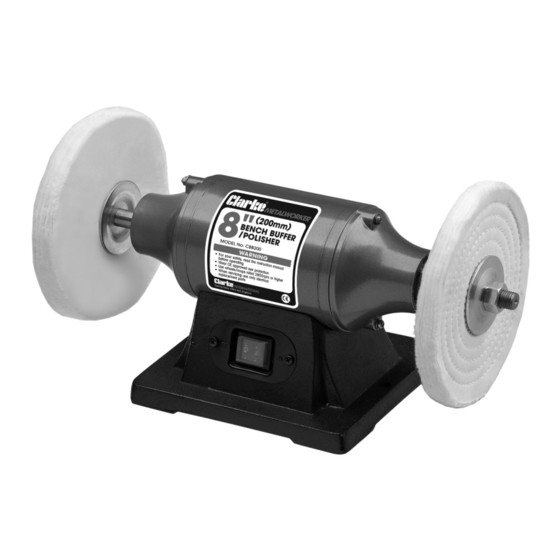 CLARKE CBB200 OPERATION & MAINTENANCE INSTRUCTIONS MANUAL Pdf Download ...