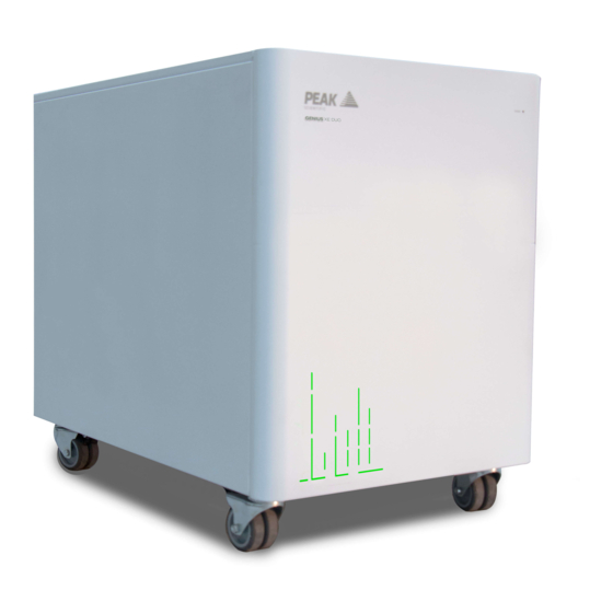 PEAK SCIENTIFIC GENIUS XE QSD USER MANUAL Pdf Download | ManualsLib