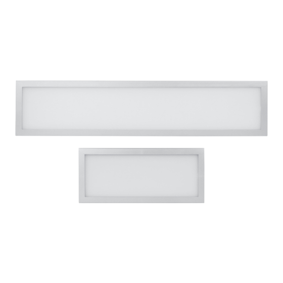REV RITTER PANEL LIGHT SLIM ASSEMBLY AND OPERATING INSTRUCTIONS MANUAL ...
