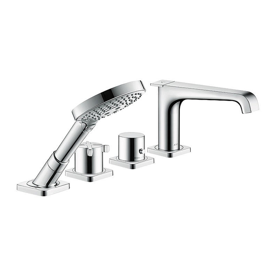 HANS GROHE AXOR CITTERIO E 36411000 INSTRUCTIONS FOR USE/ASSEMBLY INSTRUCTIONS Pdf Download ...