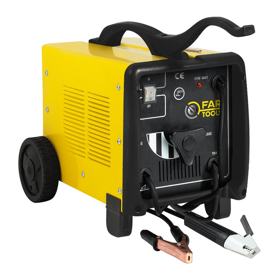 FAR TOOLS WELDER 160C ORIGINAL MANUAL TRANSLATION Pdf Download | ManualsLib
