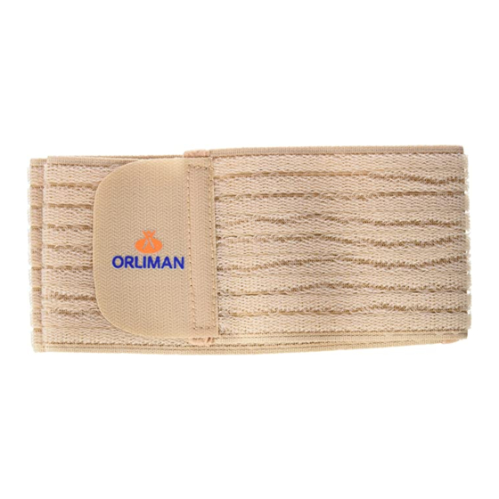 ORLIMAN BE-080 INSTRUCTIONS FOR USE AND PRESERVATION Pdf Download ...
