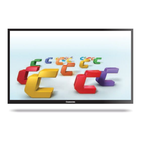 CHANGHONG ELECTRIC LED24D1000H OPERATION MANUAL Pdf Download | ManualsLib