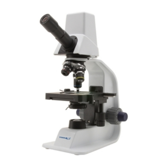 VWR VISISCOPE 100D SERIES INSTRUCTION MANUAL Pdf Download | ManualsLib