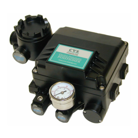 CVS CONTROLS YT-1000L PRODUCT MANUAL Pdf Download | ManualsLib