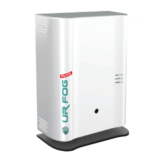 UR FOG PLUS SERIES INSTALLATION AND USE MANUAL Pdf Download | ManualsLib