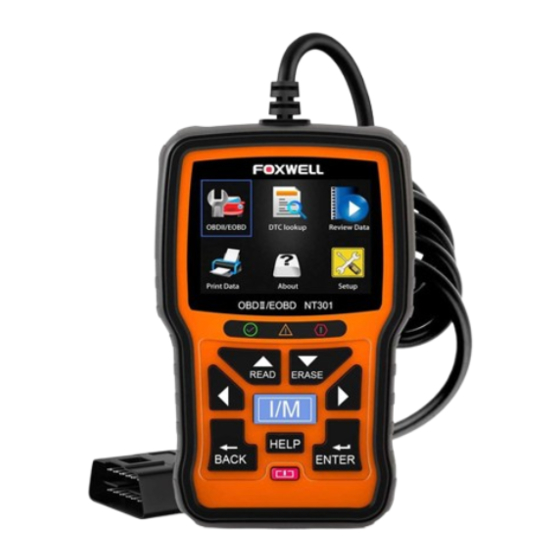 FOXWELL NT301 QUICK START MANUAL Pdf Download | ManualsLib