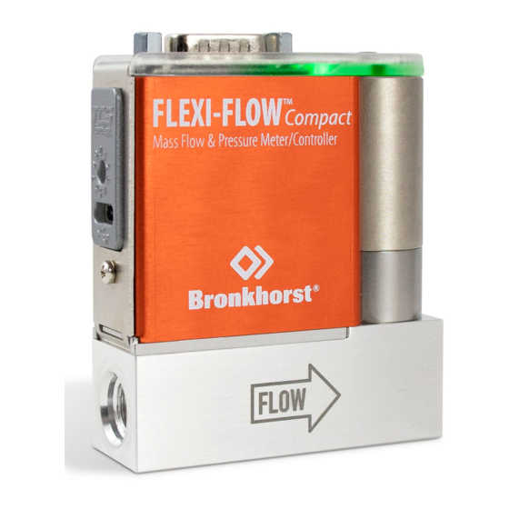 BRONKHORST FLEXI-FLOW COMPACT INSTRUCTION MANUAL Pdf Download | ManualsLib