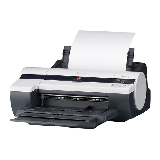 CANON IMAGEPROGRAF IPF500 PRINTER BROCHURE & SPECS | ManualsLib