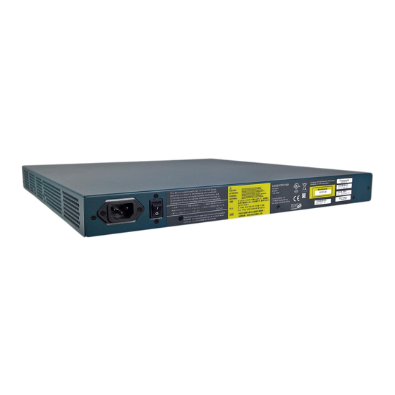 Cisco Css 11501 Switch Datasheet Manualslib 