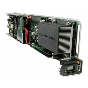 CLEARCUBE R1300 SERVER QUICK START MANUAL | ManualsLib