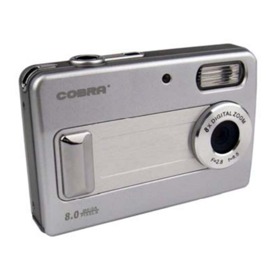 COBRA DIGITAL DC8000 DIGITAL CAMERA SPECIFICATIONS | ManualsLib