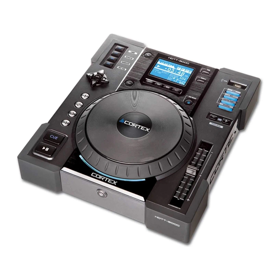 CORTEX HDTT-5000 QUICK START MANUAL Pdf Download | ManualsLib