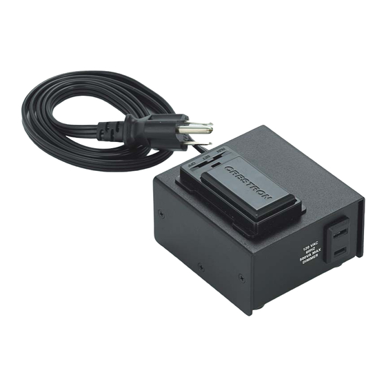 CRESTRON CLF-DIMRFB DIMMER OPERATION MANUAL | ManualsLib