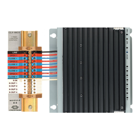 CRESTRON CLT-1MC4 TERMINAL BLOCK INSTALLATION MANUAL | ManualsLib