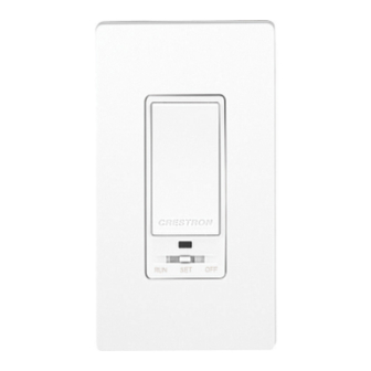 CRESTRON CLW-DIM1RF DIMMER MANUAL | ManualsLib