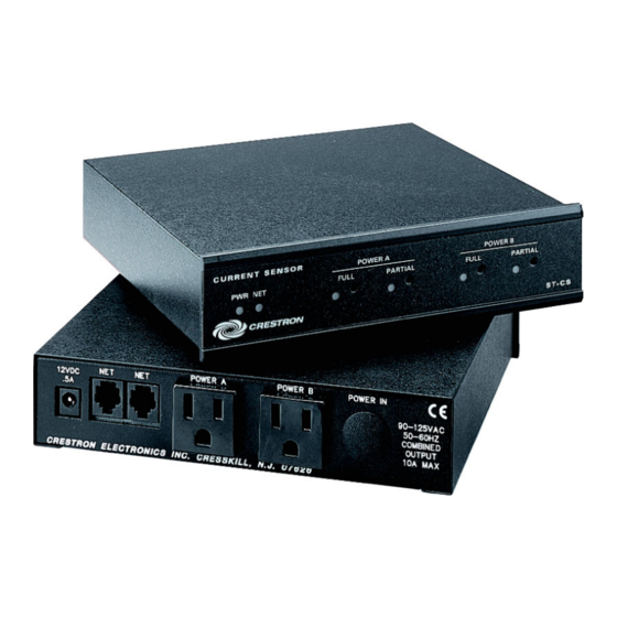 CRESTRON ST-CS OPERATION MANUAL Pdf Download | ManualsLib