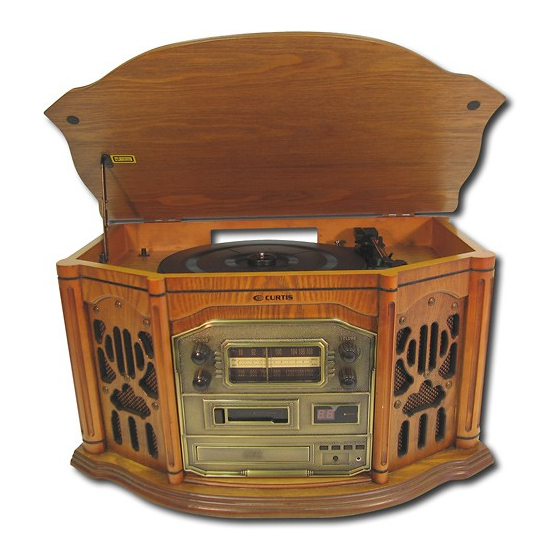 CURTIS RCD822 STEREO SYSTEM USER MANUAL | ManualsLib