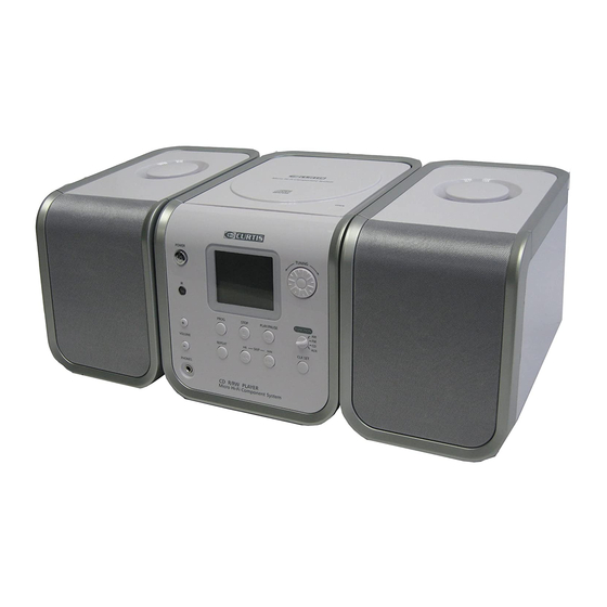 CURTIS RCD831 STEREO SYSTEM OWNER'S MANUAL | ManualsLib