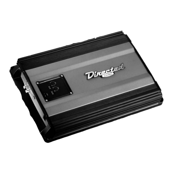 DIRECTED AUDIO 500/2 CAR AMPLIFIER OWNER'S MANUAL | ManualsLib