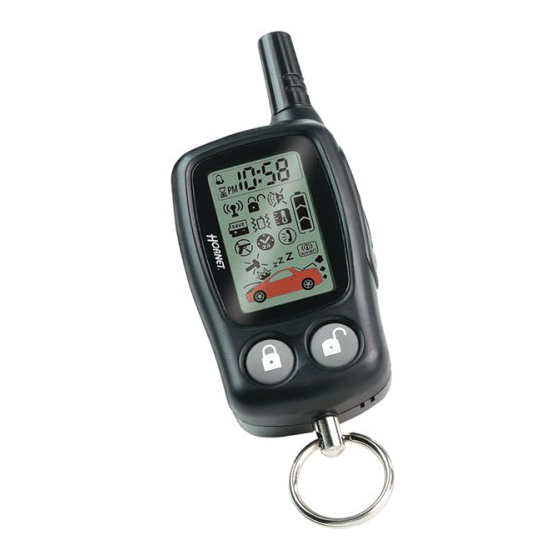 DIRECTED ELECTRONICS 554R CAR ALARM OWNER'S MANUAL | ManualsLib