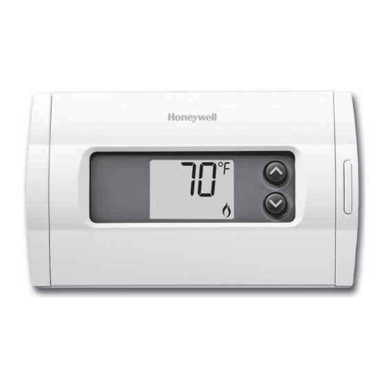 HONEYWELL RTH1100 QUICK INSTALLATION MANUAL Pdf Download | ManualsLib