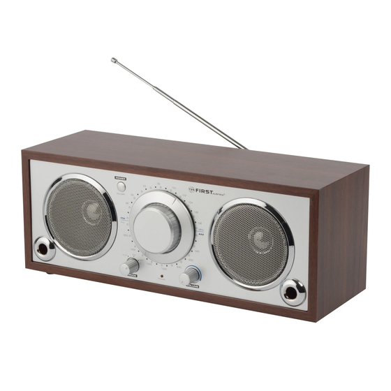 TZS FIRST AUSTRIA FA-1907-1 INSTRUCTION MANUAL Pdf Download | ManualsLib