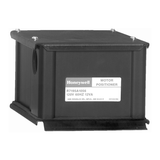 HONEYWELL R7195A PRODUCT DATA Pdf Download | ManualsLib