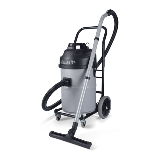 NUMATIC NT ORIGINAL INSTRUCTIONS MANUAL Pdf Download | ManualsLib