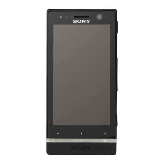 SONY XPERIA ST25I CUSTOMIZATION MANUAL Pdf Download | ManualsLib