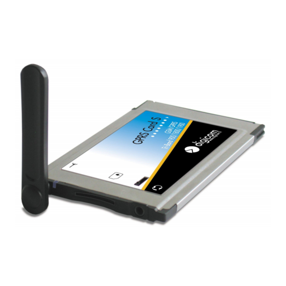 DIGICOM GPRS CARD S USER MANUAL Pdf Download | ManualsLib