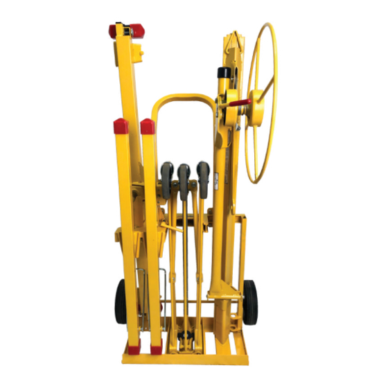PARAGON PRO PANEL LIFT 117 OPERATOR'S MANUAL Pdf Download | ManualsLib